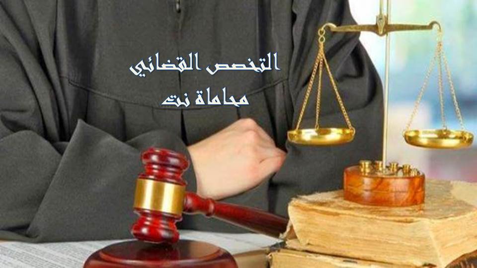 التخصص القضائي - مقال قانوني من واقع القضاء العراقي - استشارات قانونية ...
